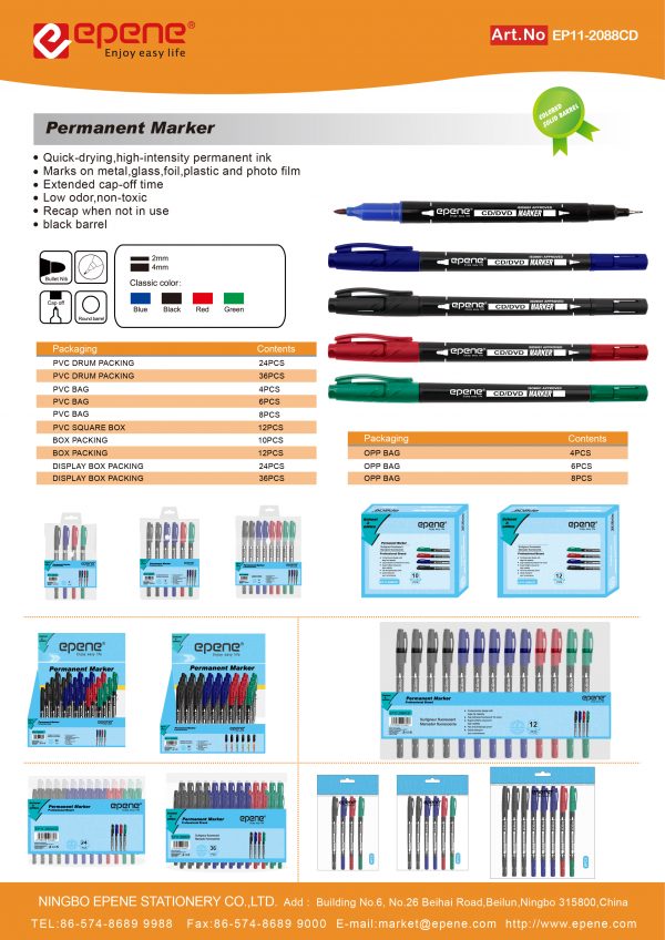 CD&DVD PERMANENT MARKER - Factory Hub