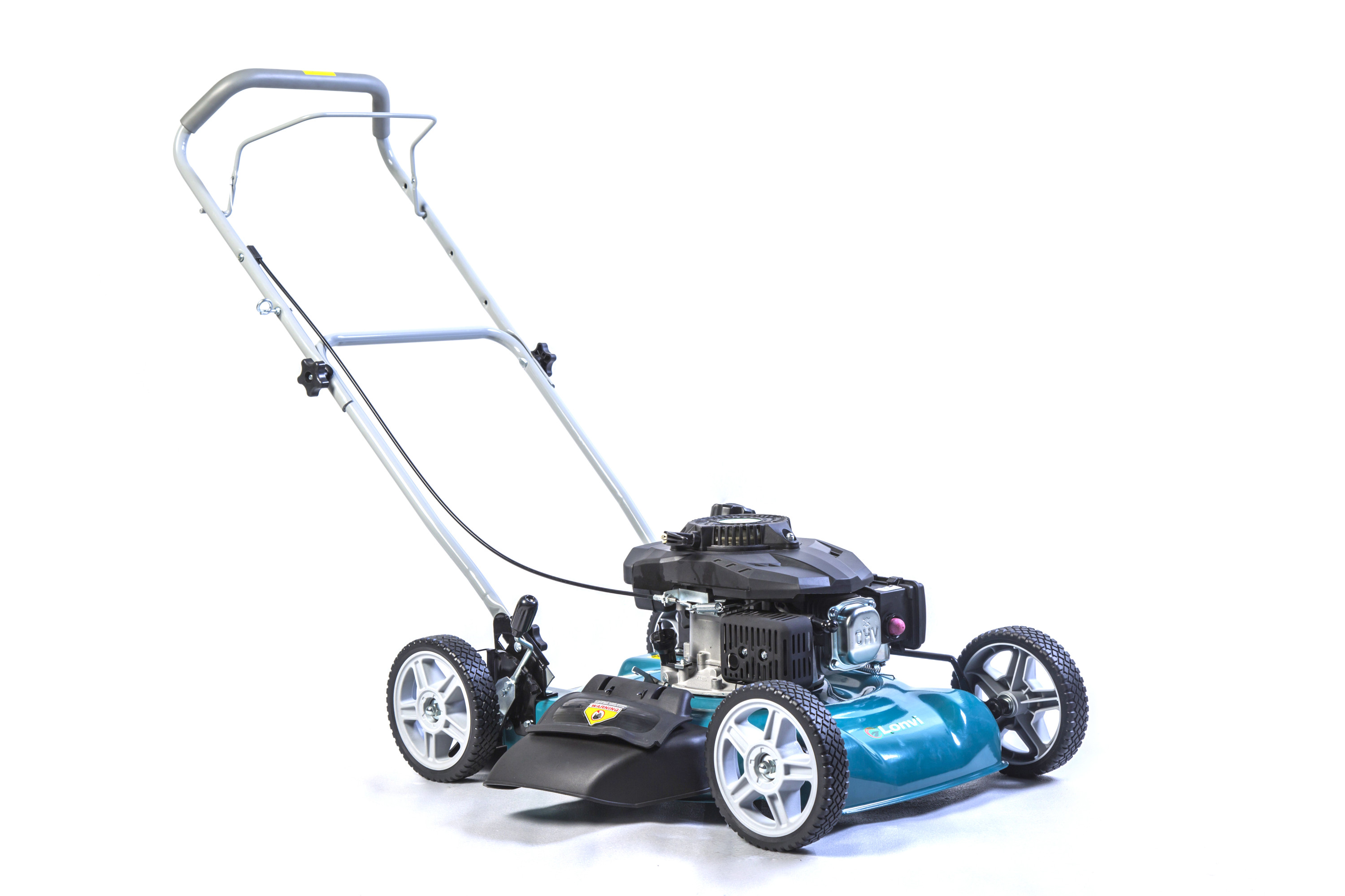 18 inch - Hand push Gasoline Lawn Mower 99cc：LV46-C2 - Factory Hub