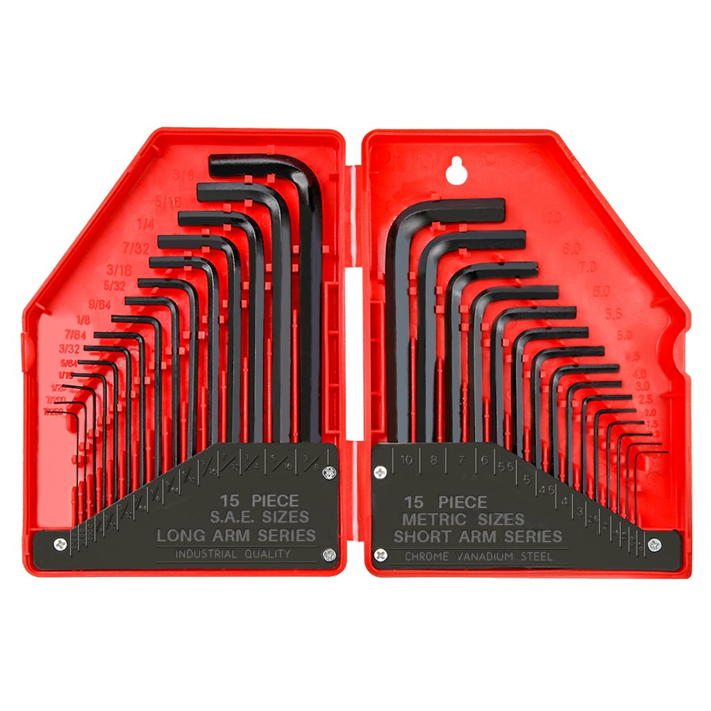 YIYITOOLS HN 1 001 Hex Key Allen Wrench Set 30 Piece Industrial yiyitools-hn-1-001-hex-key-allen-wrench-set-30-piece-industrial